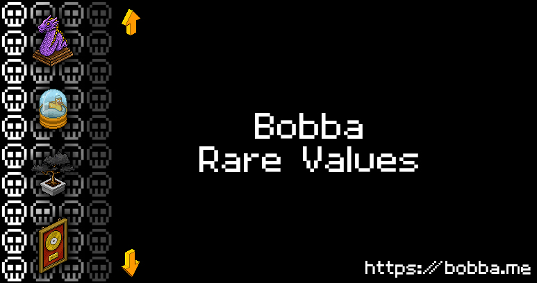 Bobba | Habbo Origins Rare Values, News, Events... | Rare values